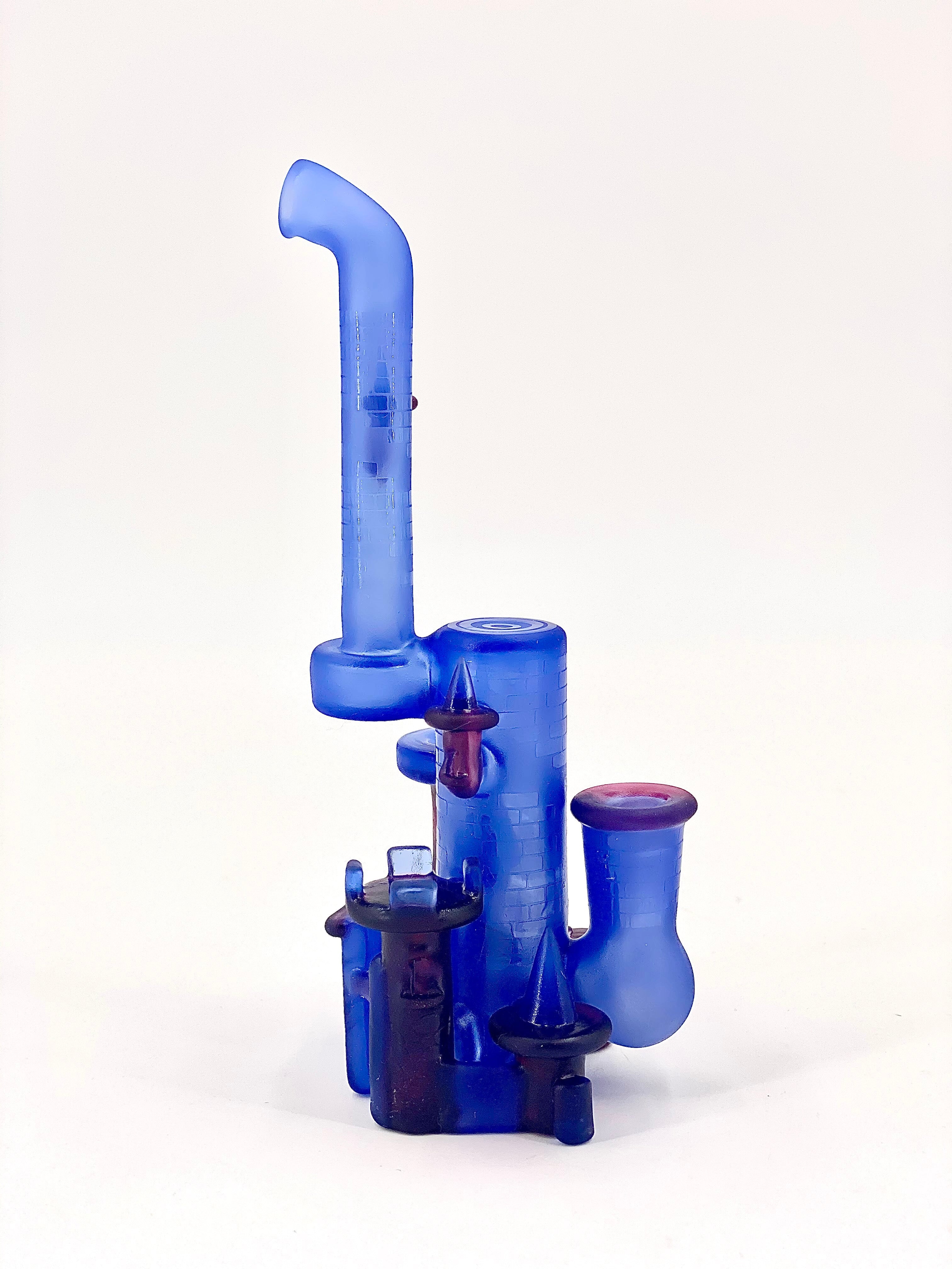 Jebb Glass - Gem Mini Castle - Mystique & Royal Jelly - Headlines Smokes